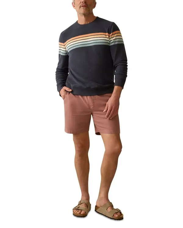 Faherty Brand Essential Drawstring 6.5" Shorts - Cedar Rose