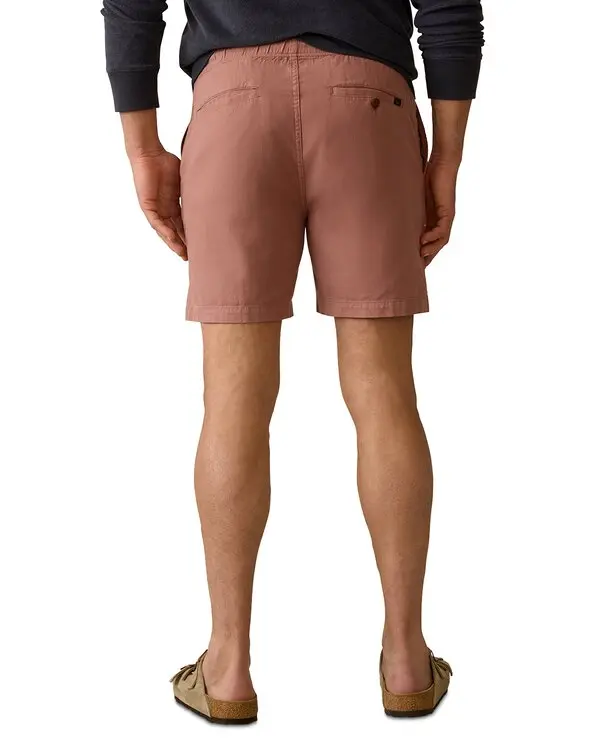 Faherty Brand Essential Drawstring 6.5" Shorts - Cedar Rose