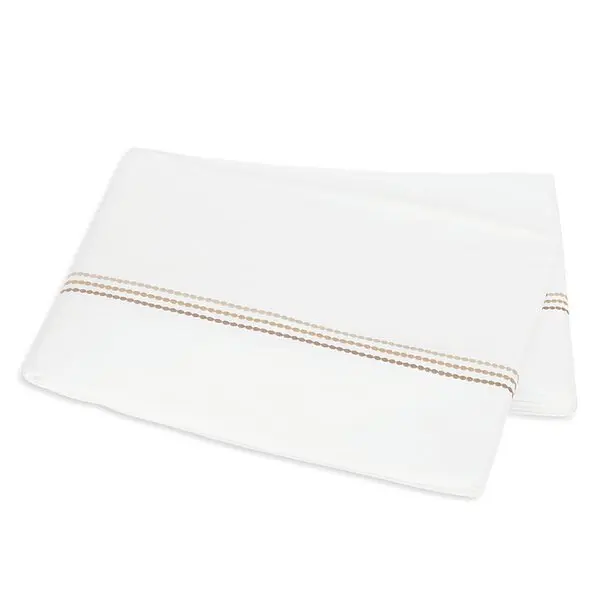MATOUK Amara Triple Pearl Flat Sheet, King - Beach