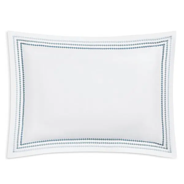 MATOUK Amara Triple Pearl Boudoir Sham - Hazy Pool