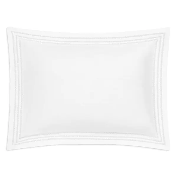 MATOUK Amara Triple Pearl Boudoir Sham - White