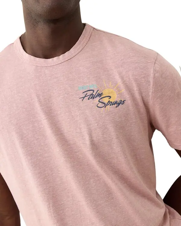 Marine Layer Palm Springs Graphic Logo Tee