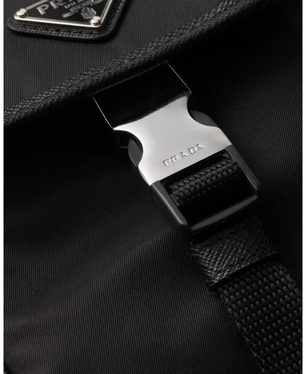 Prada Re-nylon And Saffiano Leather Smartphone Case