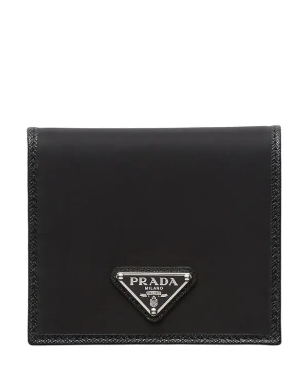 Prada Re-nylon Wallet - Black