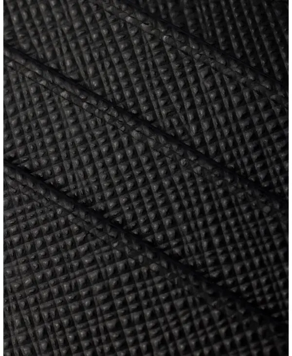 Prada Saffiano Leather Card Holder - Black