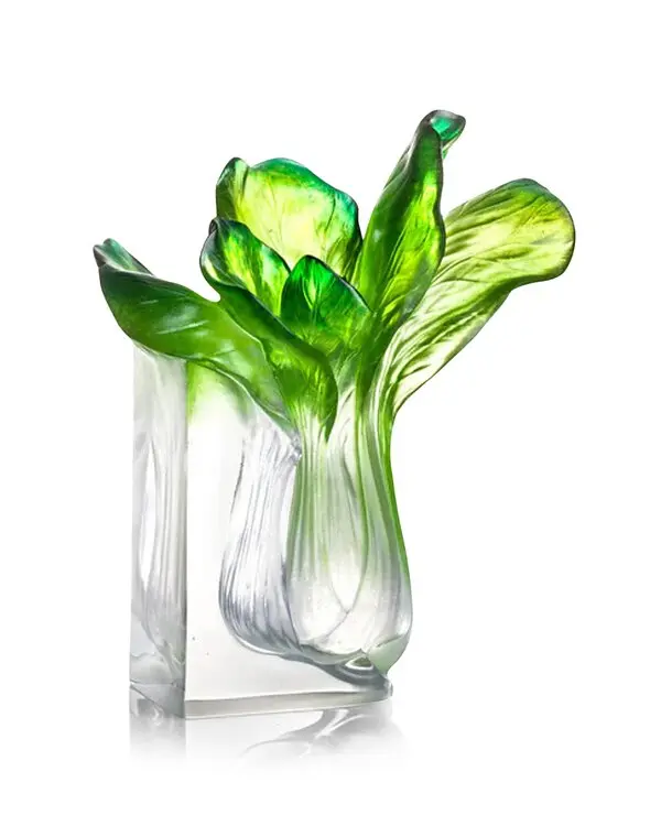 LIULI Outlast Crystal Kitchen Figurine - Lush Green / Green / Clear