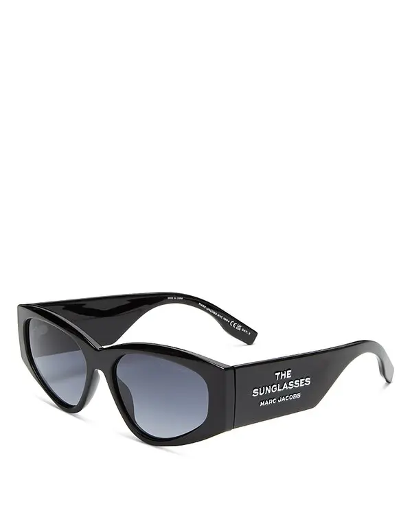 Marc Jacobs Cat Eye Sunglasses - Black/gray