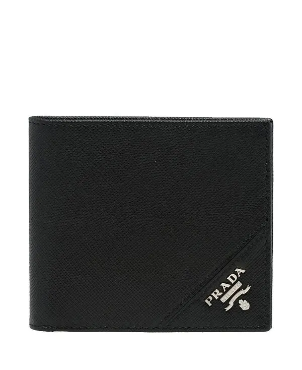 Prada Saffiano Leather Wallet - Black
