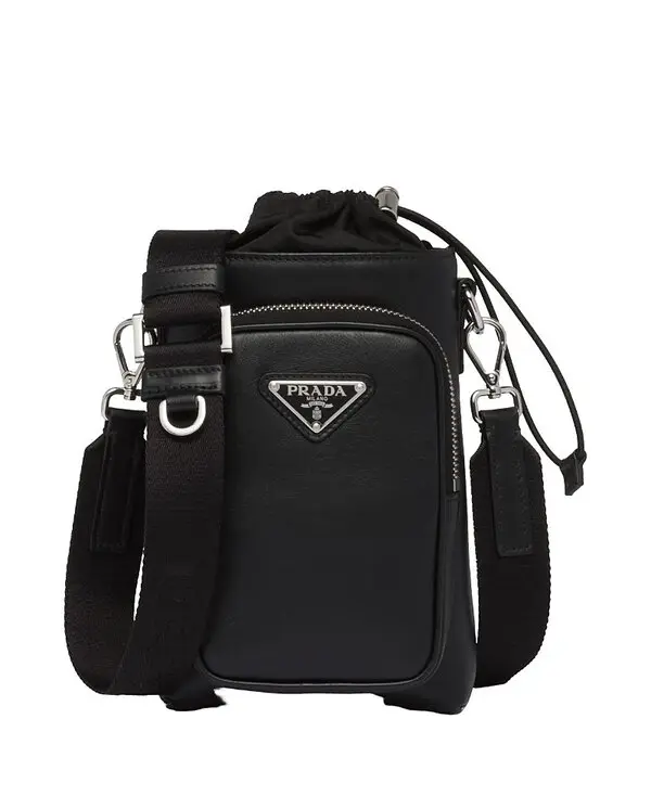 Prada Leather Smartphone Case - Black