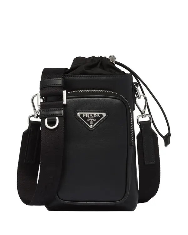 Prada Leather Smartphone Case - Black