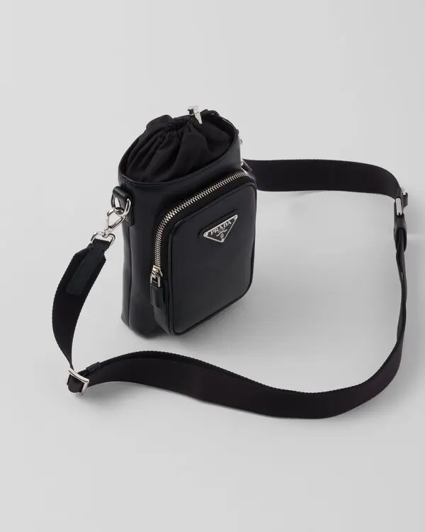 Prada Leather Smartphone Case - Black