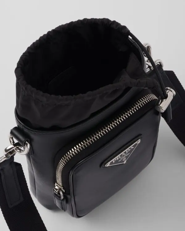 Prada Leather Smartphone Case - Black