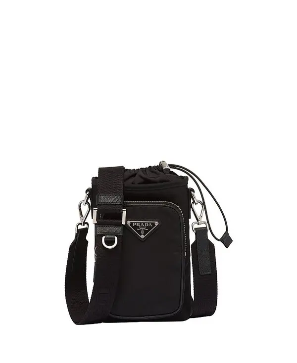 Prada Re-nylon Smartphone Case - Black