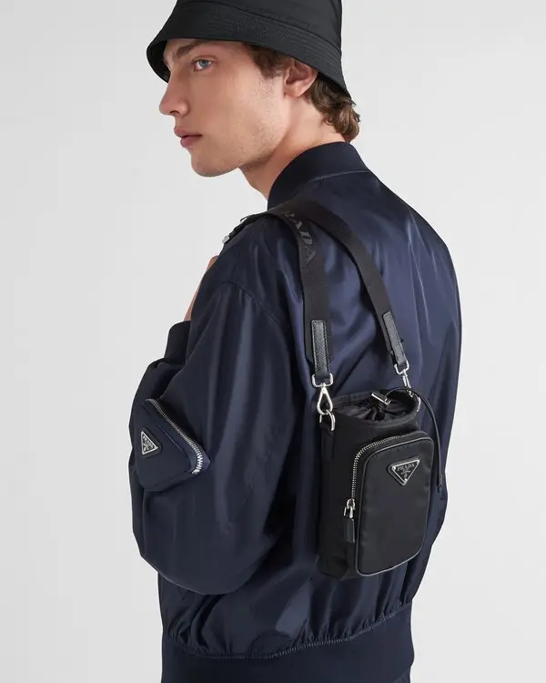 Prada Re-nylon Smartphone Case - Black