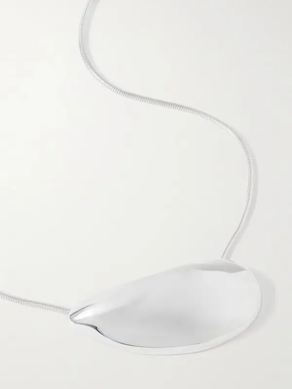 SOPHIE BUHAI Oyster Large Necklace - Silver