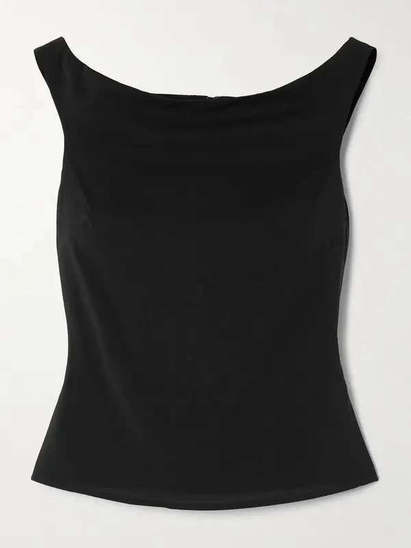 ST. AGNI Stretch-jersey Top