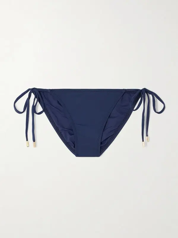Melissa Odabash Maldives Embellished Bikini Briefs - Blue