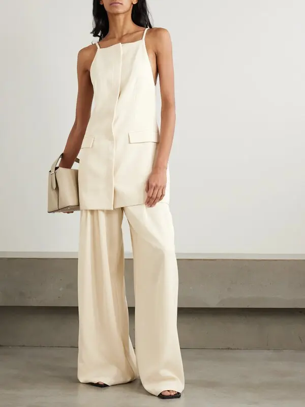 ST. AGNI Twill Mini Dress