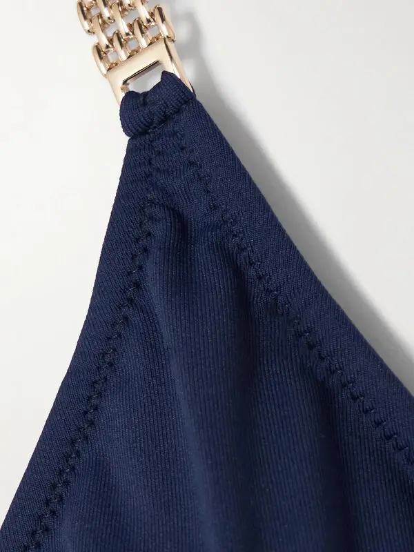 Melissa Odabash Maldives Embellished Triangle Bikini Top