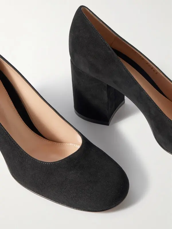GIANVITO ROSSI Joelle 70 Suede Pumps