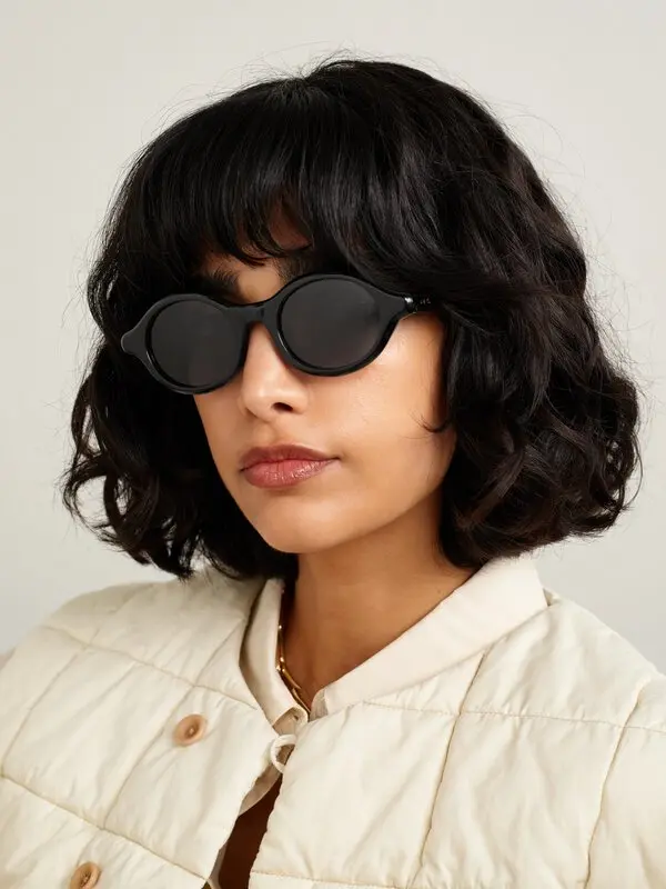 Loewe Round-frame Sunglasses - Black
