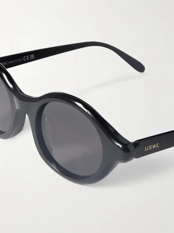 Loewe Round-frame Sunglasses - Black