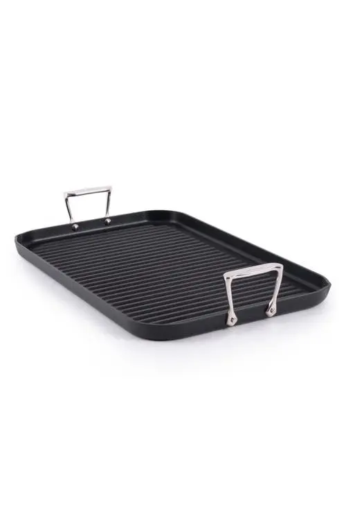ALL-CLAD Ha1 Expert Hard Anodized Nonstick Double-burner Grill Pan - Black
