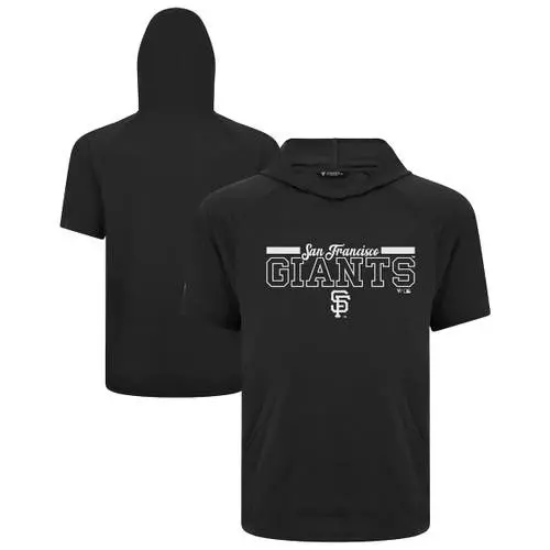 LEVELWEAR San Francisco Giants Phase Vanguard Hoodie T-shirt - Black
