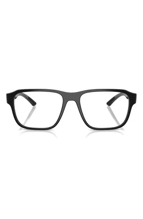 Prada 52mm Irregular Optical Glasses - Black
