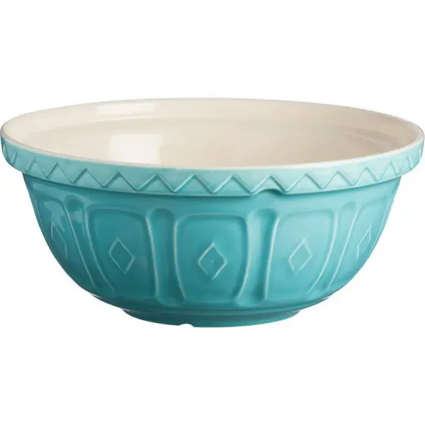 MASON CASH Color Mix Mixing Bowl - Turquoise