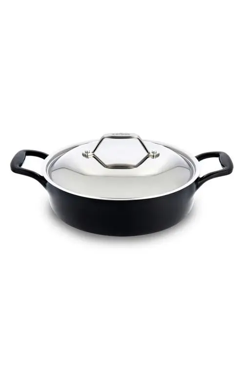 ALL-CLAD 4-quart Enameled Cast Iron Braiser - Black