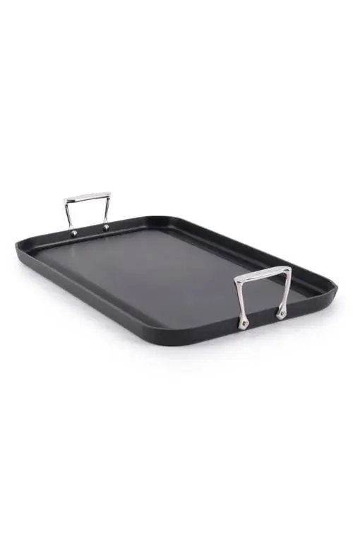 ALL-CLAD Ha-1 Expert Hard Anodized Nonstick Double-burner Griddle - Black
