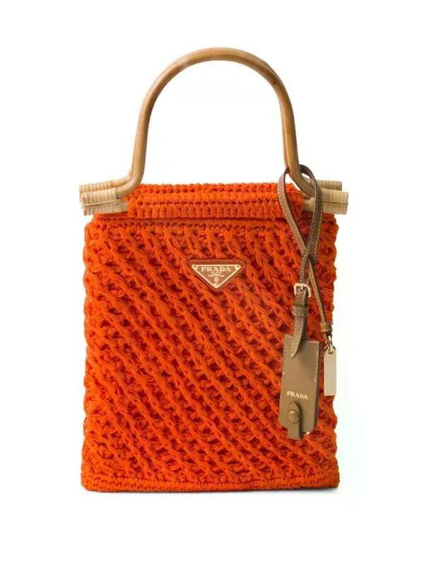 Prada Mini Crochet Tote
