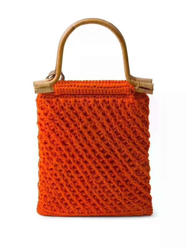 Prada Mini Crochet Tote