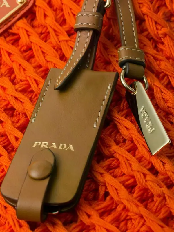Prada Mini Crochet Tote