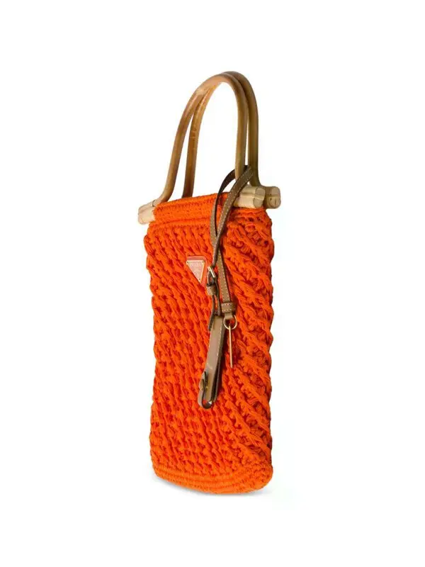 Prada Mini Crochet Tote