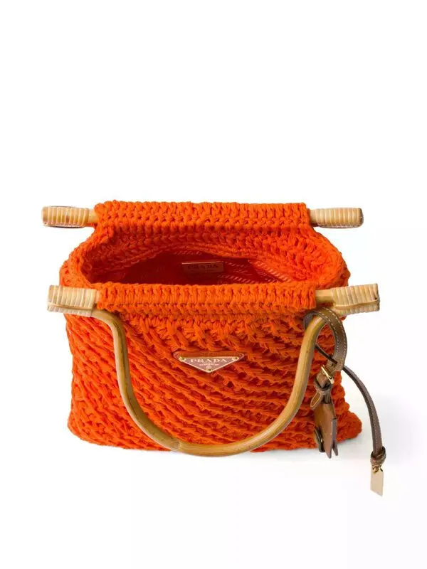 Prada Mini Crochet Tote