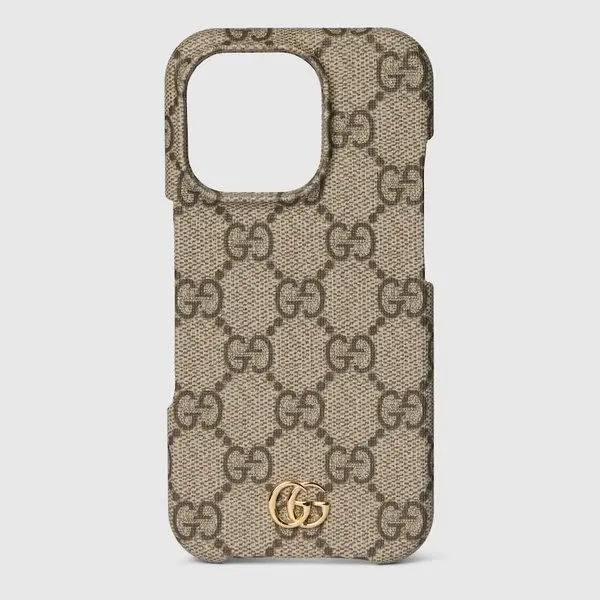 Gucci Ophidia Case For Iphone 16 Pro - Beige