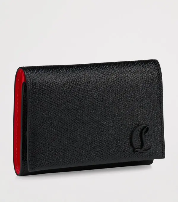 CHRISTIAN LOUBOUTIN Mooncrest Leather Trifold Wallet
