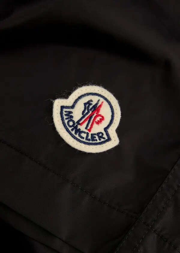 Moncler Logo Shell Swim Shorts - Black