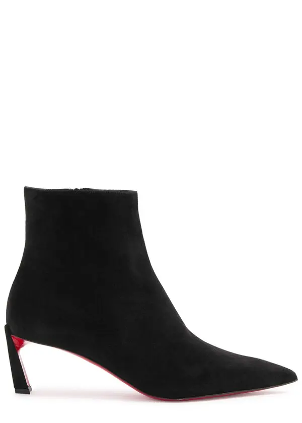 CHRISTIAN LOUBOUTIN Condora 55 Suede Ankle Boots