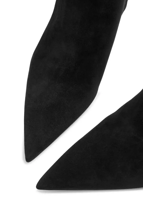 CHRISTIAN LOUBOUTIN Condora 55 Suede Ankle Boots