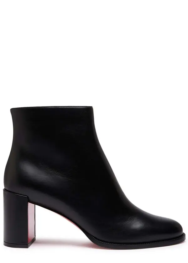 CHRISTIAN LOUBOUTIN Adoxa 70 Leather Ankle Boots