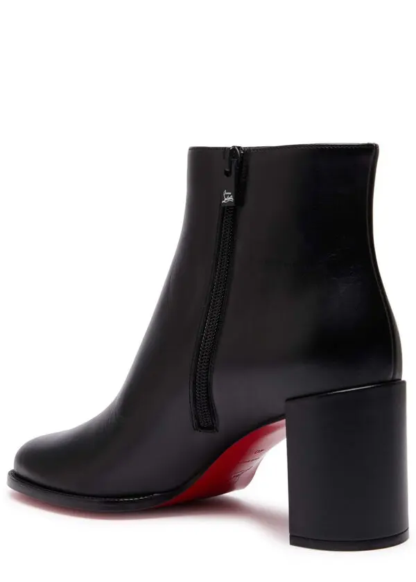 CHRISTIAN LOUBOUTIN Adoxa 70 Leather Ankle Boots