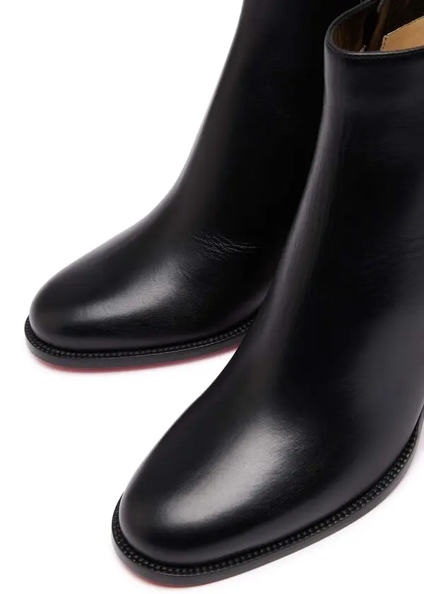 CHRISTIAN LOUBOUTIN Adoxa 70 Leather Ankle Boots