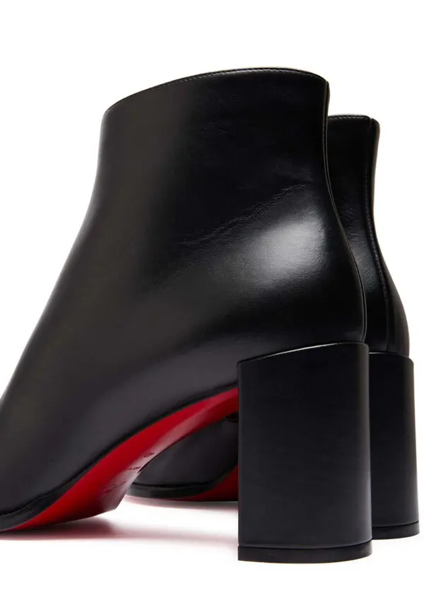 CHRISTIAN LOUBOUTIN Adoxa 70 Leather Ankle Boots