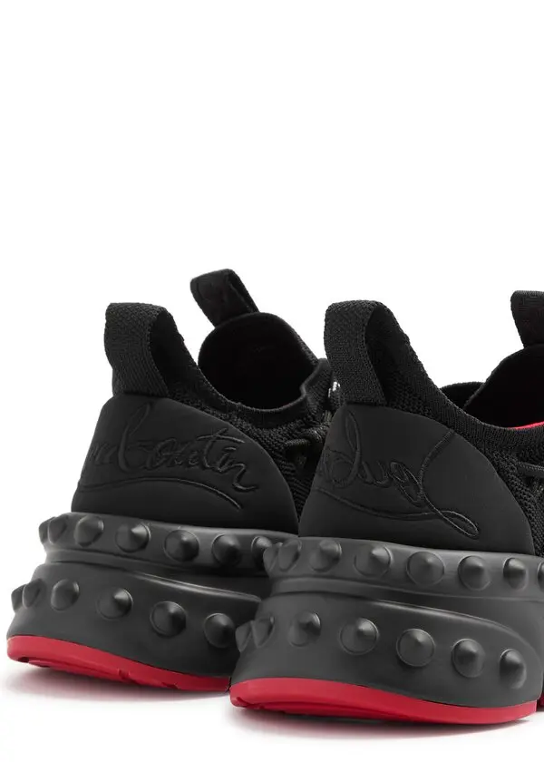 CHRISTIAN LOUBOUTIN Trailnrun Panelled Knit Sneakers