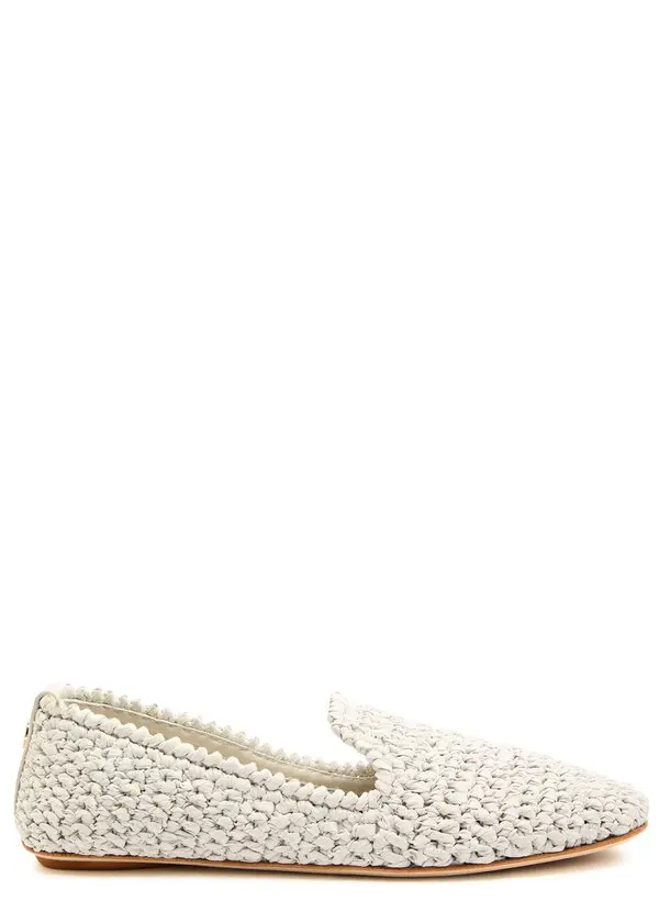 Moncler Woven Loafers - Natural