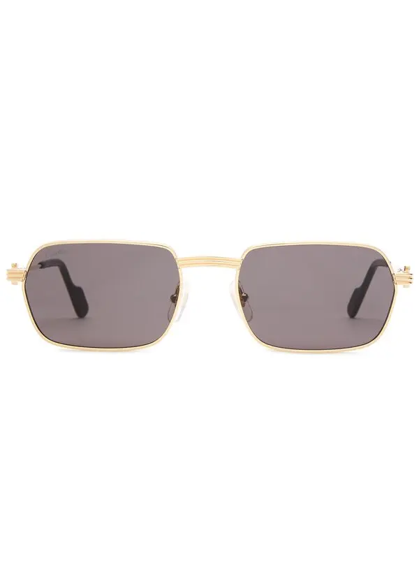 Cartier Rectangle-frame Sunglasses