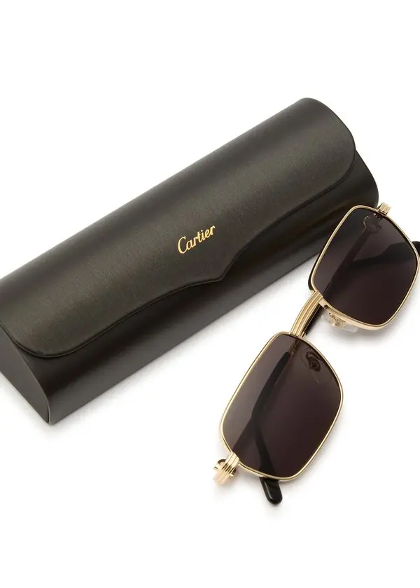 Cartier Rectangle-frame Sunglasses